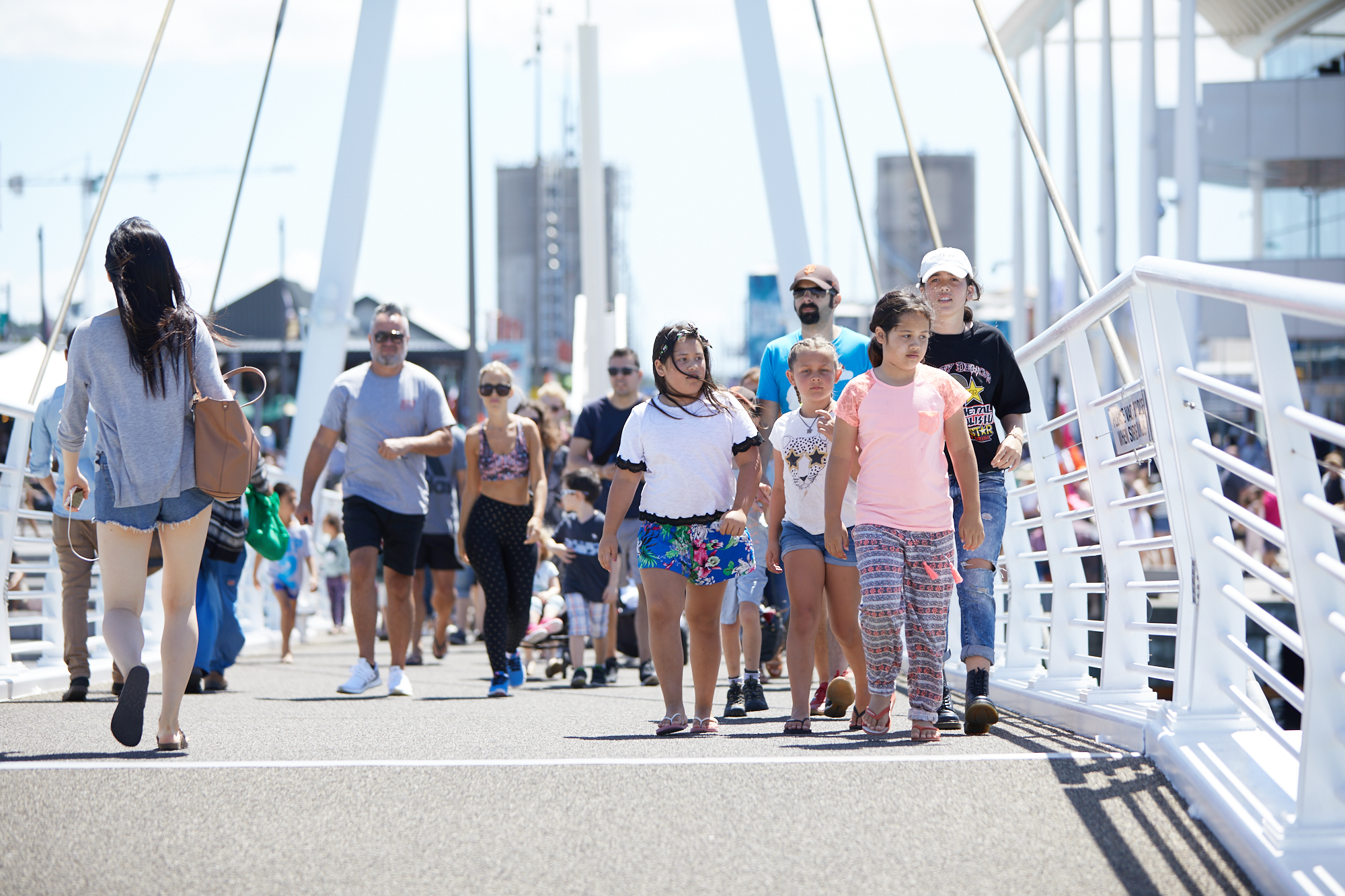 Wynyard Crossing Bridge reopens to public - Auckland Council